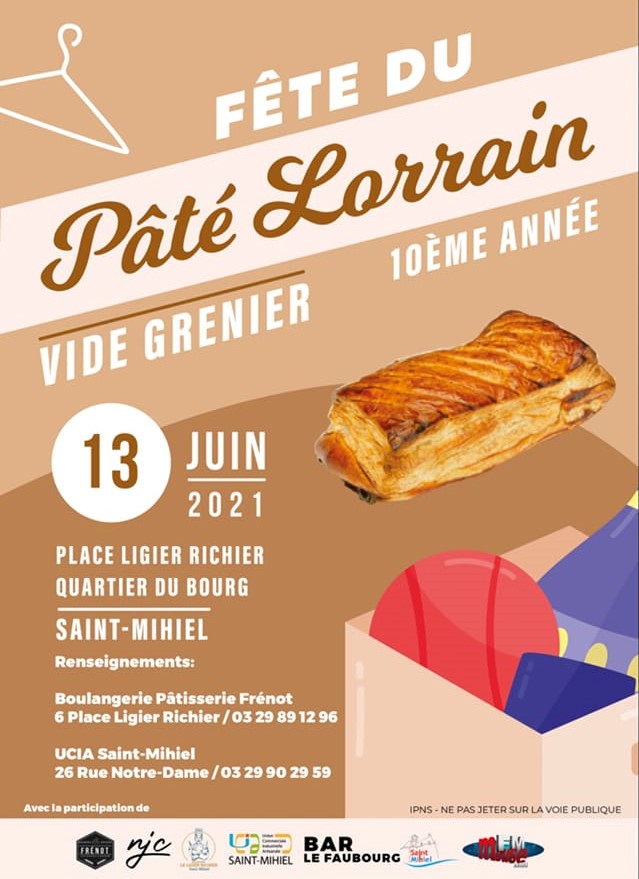 Ville de Saint Mihiel | Fête du pâté lorrain et vide-grenier